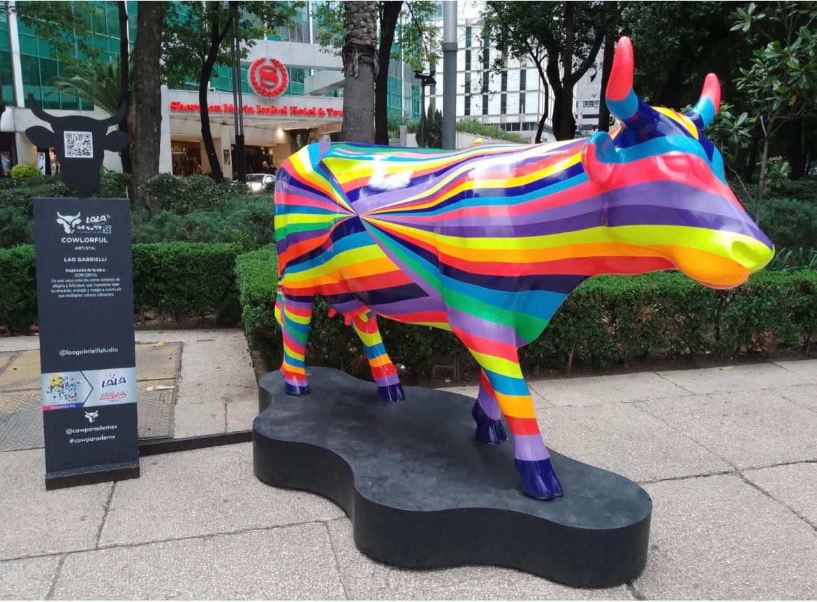 ¡Tómate tu selfie con las vacas del Cow Parade! | Descubre México